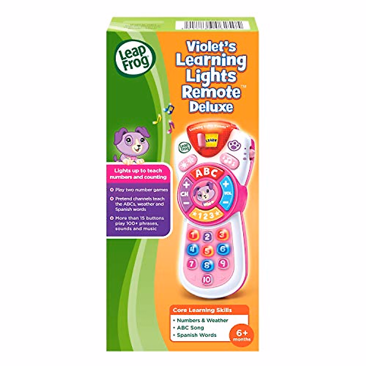 LeapFrog Violet's Learning Lights Remote Deluxe , Pink