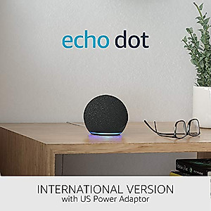 Echo Dot (4th generation) International Version | Smart speaker with Alexa | Charcoal