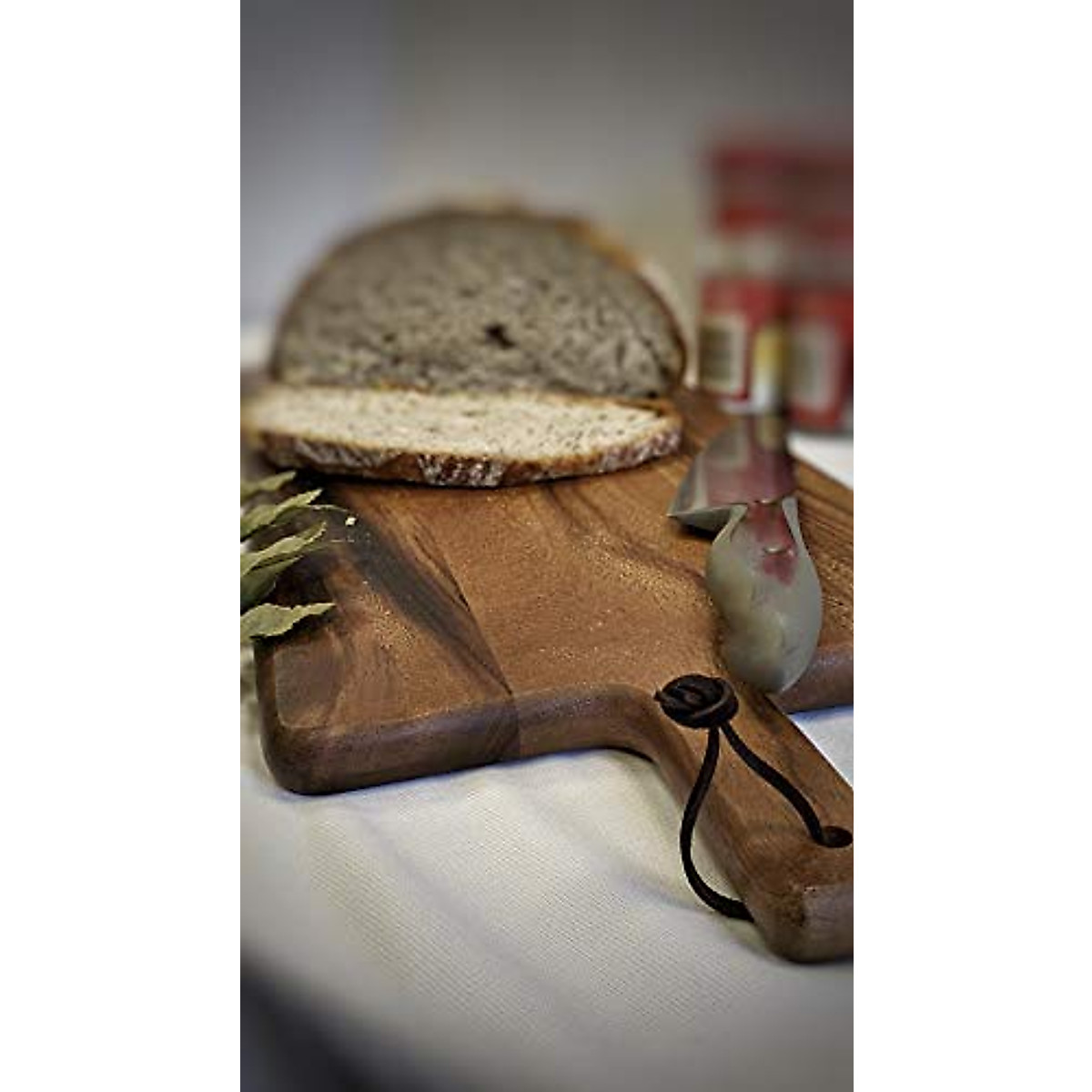 Lipper International Acacia Wood Kitchen Cutting and Serving Board, 21-1/2" x 8-3/4" x 3/4"