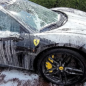 Image Wash Products Wax Replacement (Foam-on/Rinse-Off Coating) with Pressure Washer Foam Cannon for Truck Wash & Car Wash (w/Gallon of Wax Replacement) – Protects Your Car/Truck For Over 30 Days