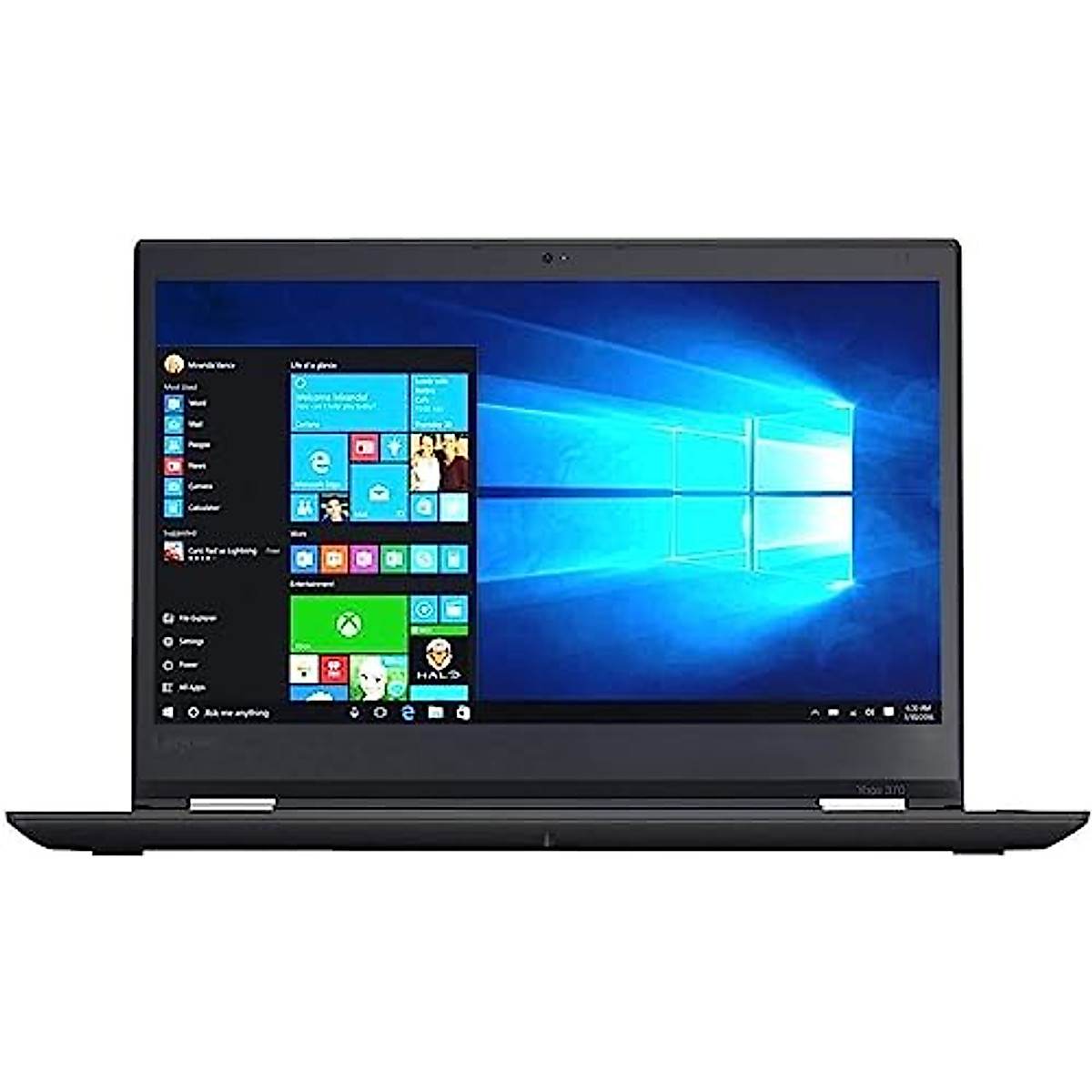 Lenovo ThinkPad Yoga 370 Touch Backlit Business Laptop, Intel Core i7-7600 Up to 2.6GHz, 8RAM, 256GB SSD, Wi-Fi, Camera Windows 10pro (Renewed)