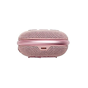 JBL Clip 4 - Portable Mini Bluetooth Speaker, big audio and punchy bass, integrated carabiner, IP67 waterproof and dustproof, 10 hours of playtime, speaker for home, outdoor and travel - (Pink)