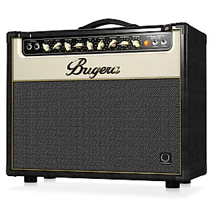 Bugera V22 INFINIUM 22-Watt Vintage 2-Channel Tube Combo with INFINIUM Tube Life Multiplier, Original Turbosound Speaker and Reverb