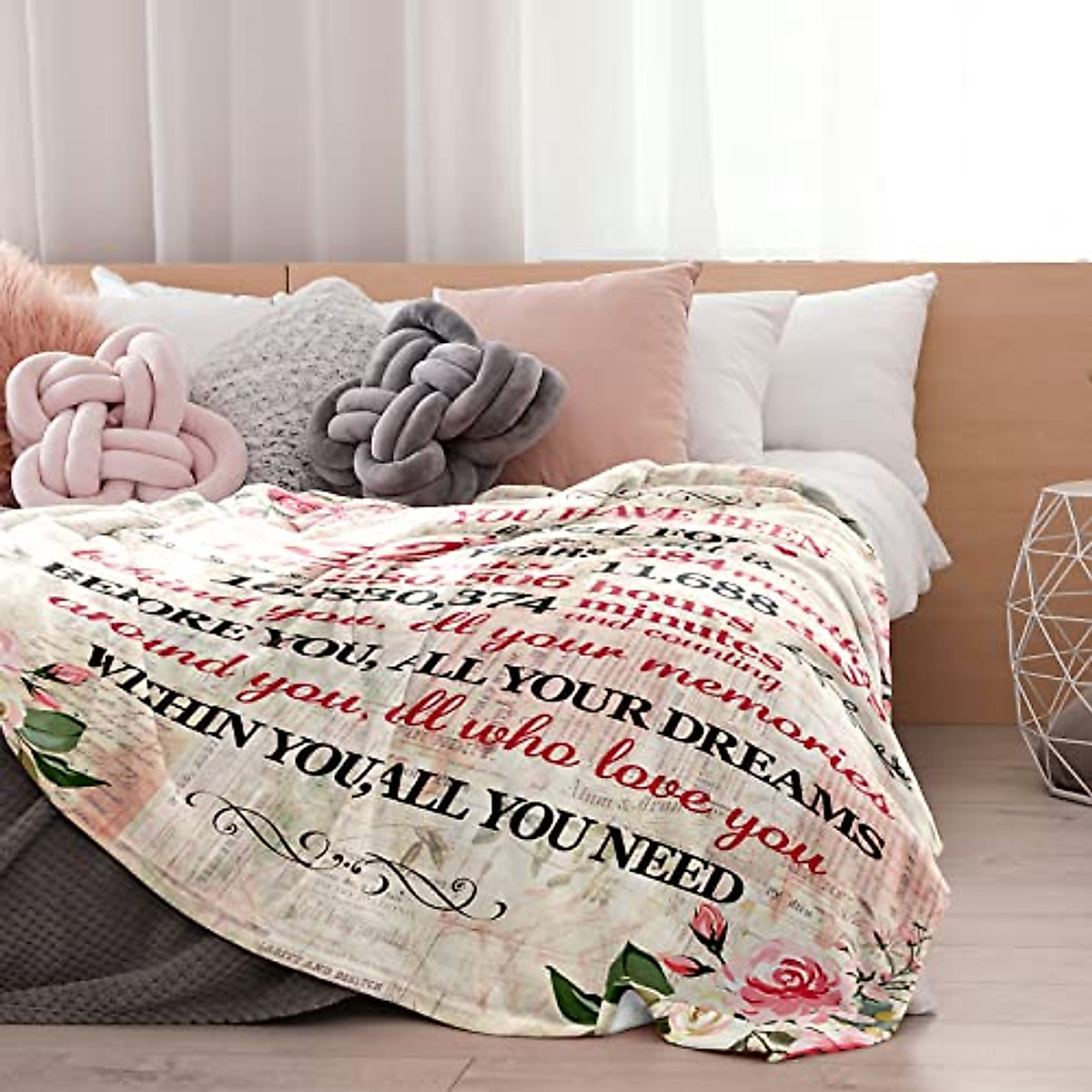 32nd Birthday Gifts for Women Happy 32nd Birthday Gifts for Her 32 Year Old Birthday Gifts for Women 32nd Birthday Decorations for Women Bestie Wife Sister Mom Friends 32nd Birthday Blanket 60"x 50"