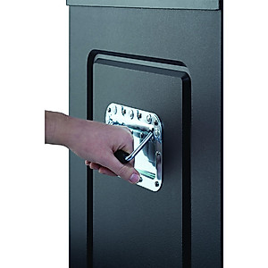 Ozark River Portable Sinks, Titan PRO 1 Black, Outdoor & Indoor Mobile Hot Water Handwashing Station with Water Tanks and Wheels, NSF-Certified Weather-Resistant Camping and RV Handwashing Sink