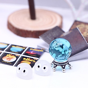 BinaryABC Halloween Dollhouse Miniature Garden Accessories,Halloween Mini Fairy Garden Accessorie,Halloween Village Accessories Mini Halloween Decorations,26Pcs