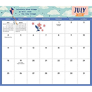 Go with the Flow: A Magnetic Monthly Calendar 2021