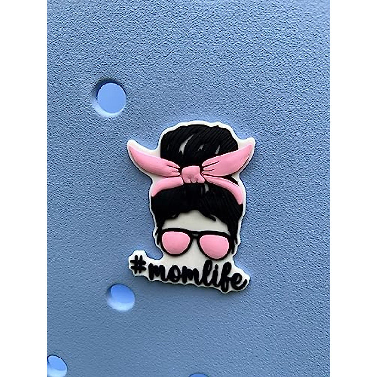 Rawstrom MOMLIFE Charm for Bogg Bag, Beach Tote Charm, Bogg Bag Charms Accessories,Decorative Bogg Bits for Bogg bag,Beach Tote Bag Rubber Beach Bag, Bogg bag accessories,