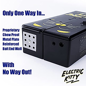 Electric Kitty Electronic Mouse Trap Indoor Outdoor Zapper Traps Mice Rodent Eliminator