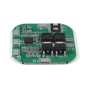 MELIFE 4PCS 4S 20A 14.8V Lithium for 18650 Battery BMS PCM Protection PCB Board Module 16.8V with Overcharge Over Discharge Short Circuit Protection