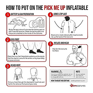 Morph Inflatable Costumes for Kids, Blow Up Costumes for Kids, Inflatable Jetpack Costume for Kids, Jet Pack Inflatable Kids