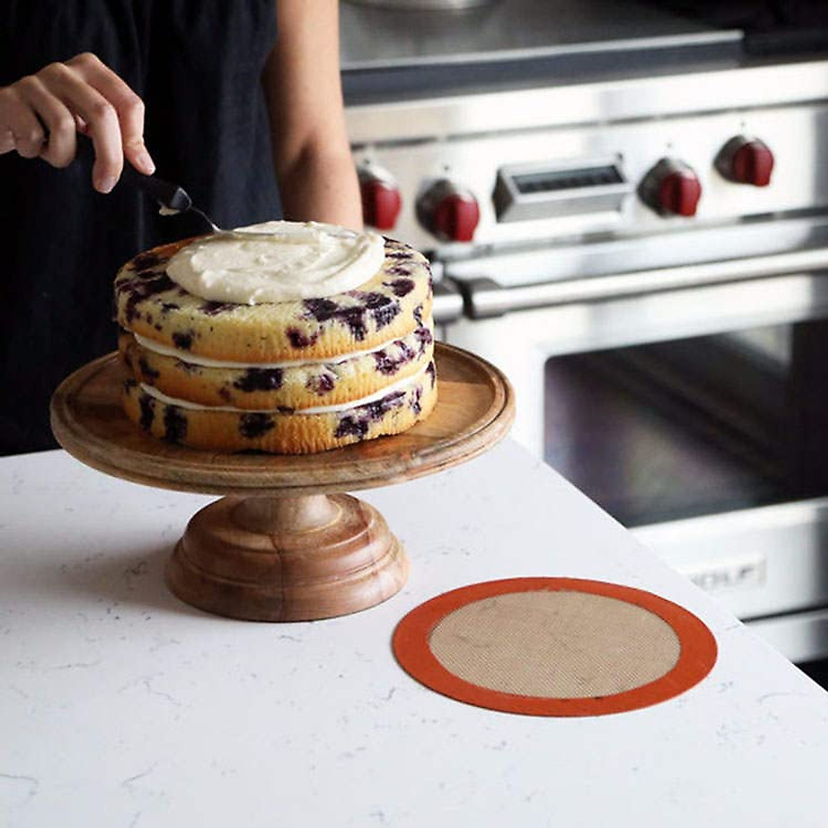 Baking mats - Premium Non-stick Silicone Bake & Pastry - Set 4 items