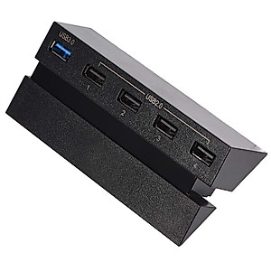 USB Hub 5-Port Portable Wear-Resisting Compatible with Game Console
