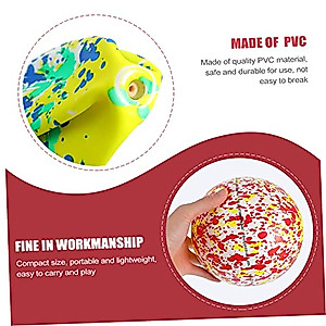 Alasum 5pcs Pool Ball Clear Beach Balls Inflatable Balls for Kids Beach Balls for Kids Plastic Beach Balls Toddlers Beach Balls Inflatable Pool Toys Beach Water Ball Float Ball Soft Toy