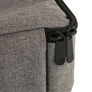 Projector Case, Projector Travel Carrying Bag, Projector Portable Carrying Handbag with Adjustable Fixed Strap and Dividers for Mini Projector and Accessories