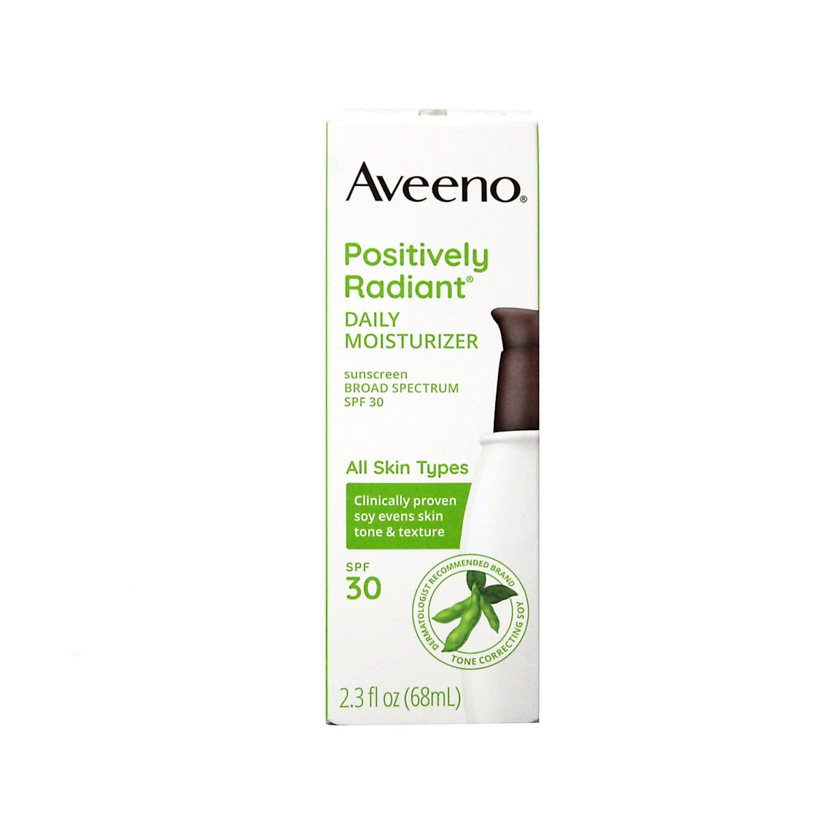 2 Pack - Aveeno Positively Radiant Daily Face Moisturizer SPF 30, 2.3 Fl. Oz.