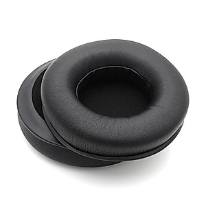 Replacecment Ear Pads Pillow Earpads Foam Cushion Cover Compatible with JBL Synchros Slate Powered Over-Ear S500 Stereo Headphones (Black)