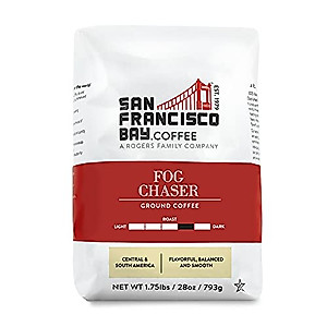 San Francisco Bay Ground Coffee - Fog Chaser (28oz Bag), Medium Dark Roast