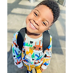 Funnymore Baby Boy's Crewneck Sweatshirt Clothes,Long Sleeve Shirt Top Outfit White Excavator 2t