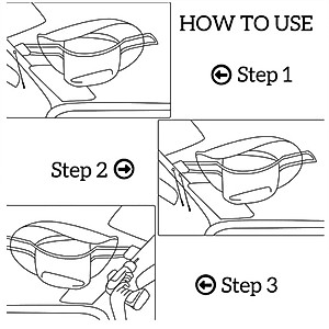 MagiDeal Car Mounted Cowboy Hat Holder Rack Organizer Hat Clip Heavy Duty Saver Spring Loaded Hanging Rack Hanger Cap Rack for SUV Truck Auto