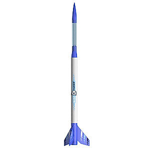 Estes Ghost Chaser Flying Model Rocket Kit 7300 | Beginner Level | Flies on Estes Engines A Through C | Payload Section | Max Altitude 1100 ft. 335 m.