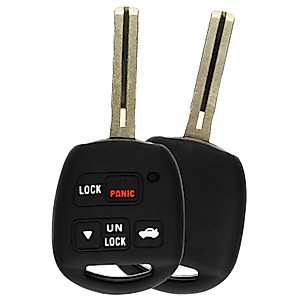 KeyGuardz Keyless Entry Remote Car Smart Key Fob Outer Shell Cover Soft Rubber Case for HYQ1512V HYQ12BBT