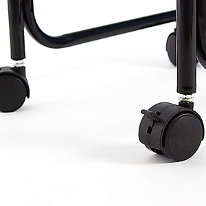 Lomani 3-layers laundry basket on wheels, laundry storage and organizer, cloth basket cart, organizer cart for clothes-BK