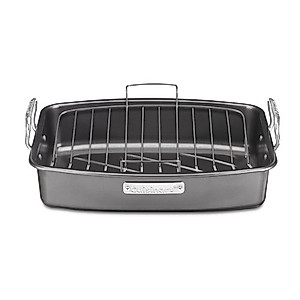 Cuisinart ASR-1713V Ovenware Classic Collection 17-by-13-Inch Roaster with Removable Rack