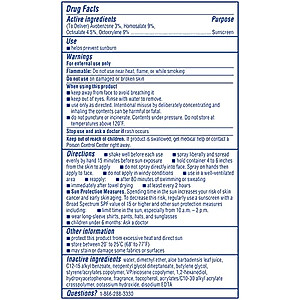 Coppertone WaterBabies Sunscreen Spray, SPF 50 Baby Sunscreen, Spray On Sunscreen, 6 Oz, 2 Pack