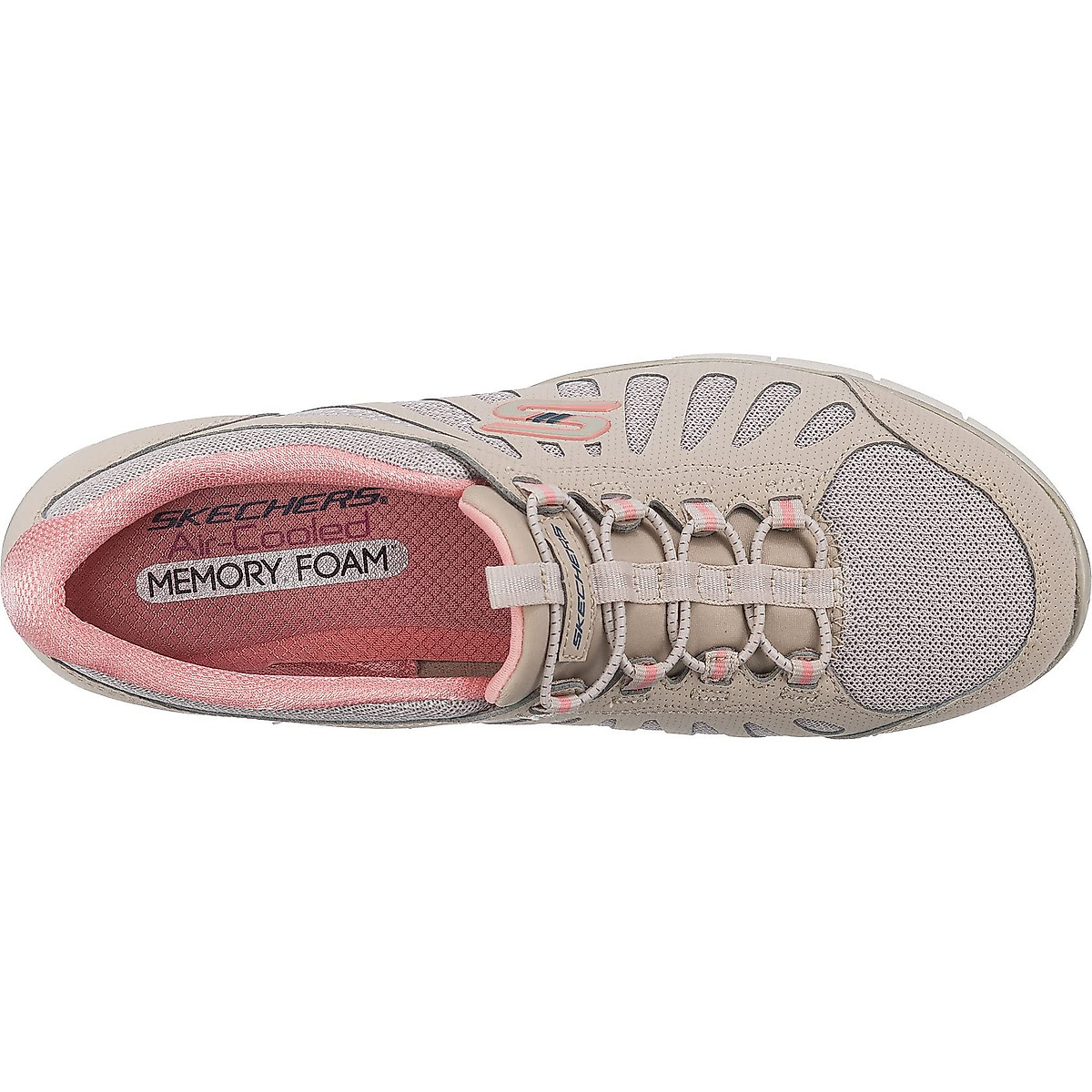 Skechers Gratis - Be Magnificent Women's Slip On Shoe Navy/Hot Pink 10