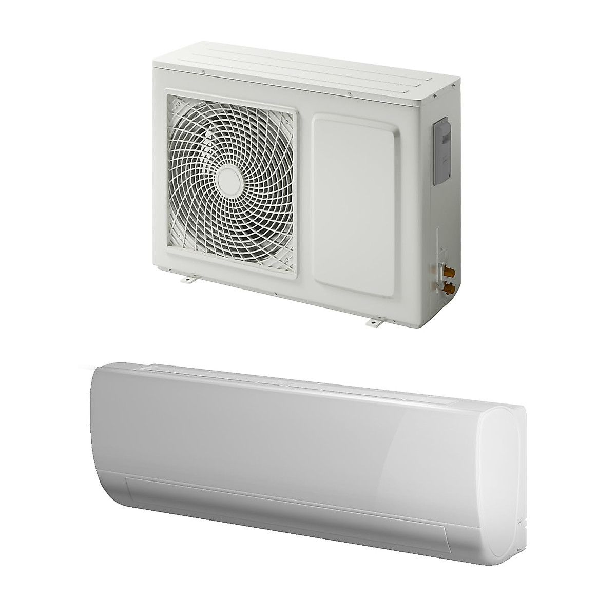 TABU Mini Split System 12000BTU Air Conditioner with Inverter, 115V Energy Saving AC/Heating System, Wall-Mounted Ductless Air Conditioner and Heater with Heat Pump, Remote Control & Installation Kit