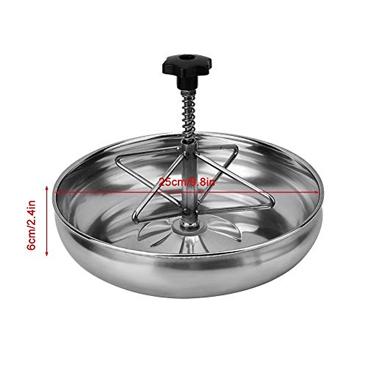 Piglet Feeding Trough, Stainless Steel Pig Food Feeder Sow Milk Trough Durable Pig Food Tray Piglet for Household Farm Piglet Cattle