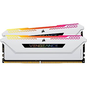 Corsair Vengeance RGB PRO SL Series DDR4 Light Enhancement Kit (Contains No Physical Memory, Dynamic Ten-Zone RGB Lighting, Wide Compatibility with Most Intel® and AMD DDR4 Motherboards) White