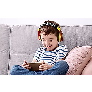 eKids Paw Patrol Kids Bluetooth Headphones, Wireless Headphones with Microphone Includes Aux Cord, Volume Reduced Kids Foldable Headphones for School, Home, or Travel