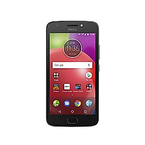 Moto E (4th Generation) - 16 GB - Unlocked (AT&T/Sprint/T-Mobile/Verizon) - Black - Prime Exclusive - with Lockscreen Offers & Ads
