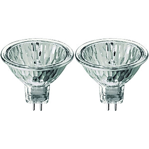 KOR (Pack of 2) MR11 6 Volt Precision Halogen Reflector Fiber Optic Light Bulb 6V (5)