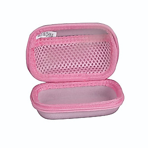 Hermitshell Travel Case for iWALK Portable Charger 9000mAh Ultra-Compact Power Bank (Pink)