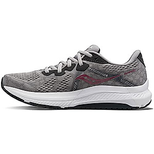 Saucony Women's Omni 20 Running Shoe, Alloy/Quartz, 8