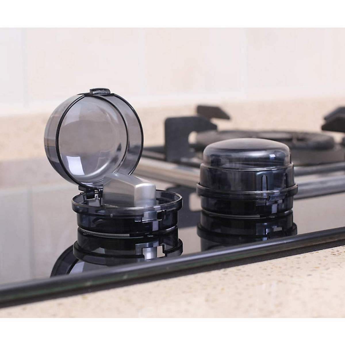 Stove Knob Covers,2-Packs Child Proof Stove Safety Covers,Universal Design