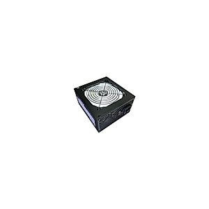 Apevia ATX-SR600W Spirit 600W ATX Power Supply with Auto-Thermally Controlled 120mm White LED Fan, 115/230V Switch, All Protections