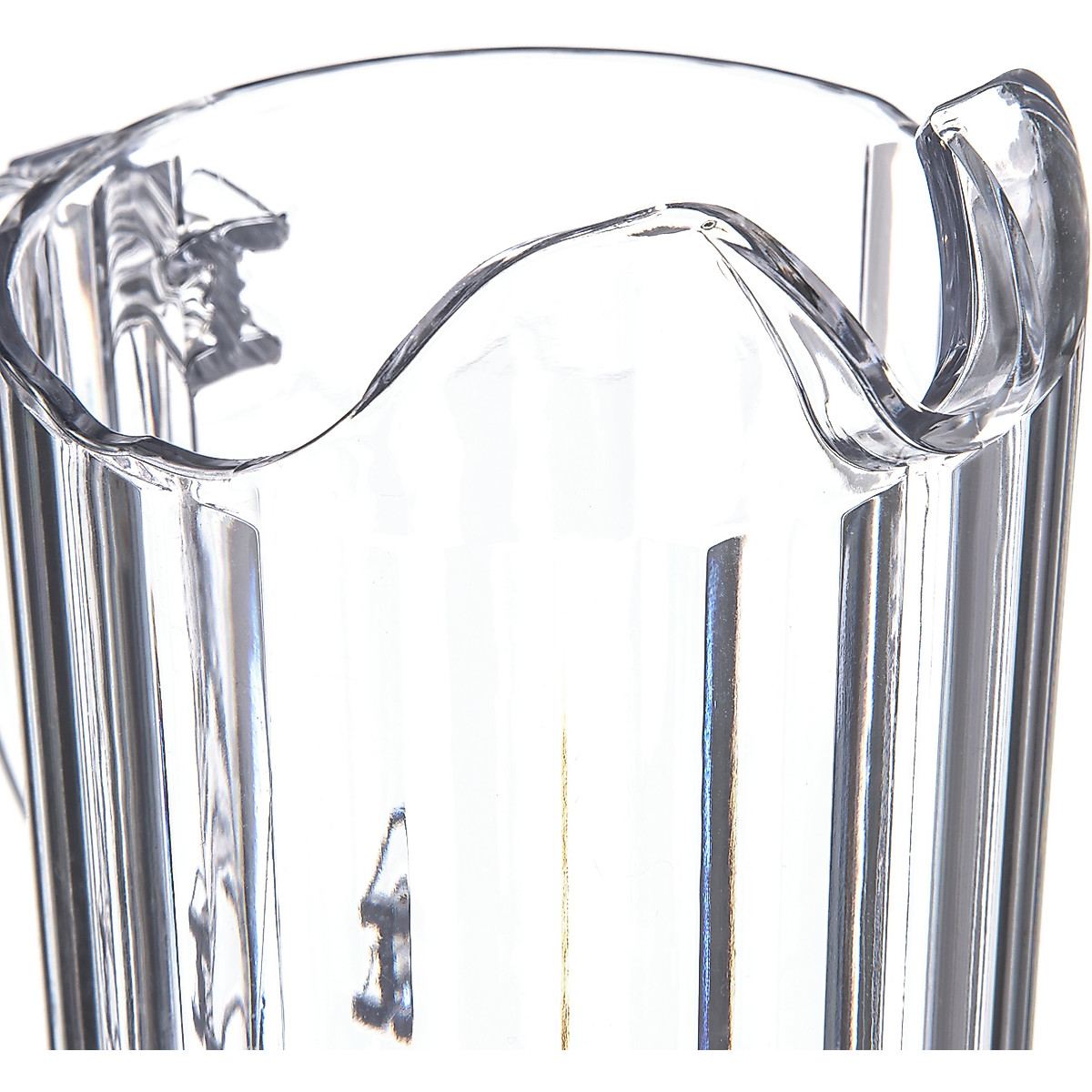 Carlisle FoodService Products Clear Pitcher Tall Pitcher, Plastic Pitcher for Restaurants, Catering, Kitchens, Plastic, 32 Ounces, Clear