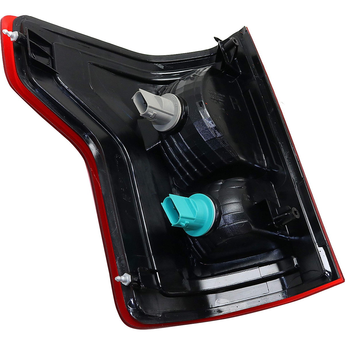 Evan Fischer Tail Light Assembly Set Compatible with 2015-2017 Ford F-150 With Bulbs Driver and Passenger Side