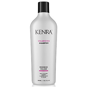 Kenra Volumizing Shampoo | Maximize Volume | Creates Body, Bounce & Fullness | Increases Volume By 30% | Extends Lift From Stylers By Up To 155% | Fine To Medium Hair | 10.1 fl. Oz
