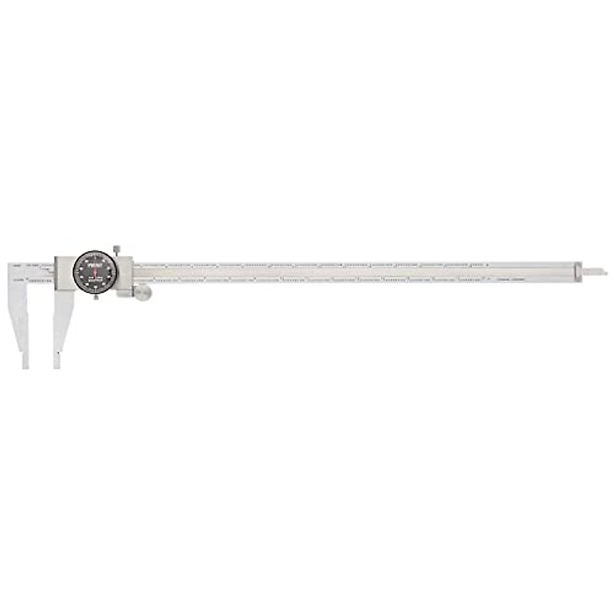 Fowler 52-008-024-0, Xtra-Range Dial Caliper With 0-24" Measuring Range, Black