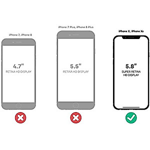 OtterBox Defender Series Case for iPhone X & iPhone Xs (ONLY), Case Only - Bulk Packaging - (Dark Lake (Chinchilla/Dress Blues))