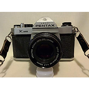 Pentax K1000 Manual Focus SLR Film Camera with Pentax 50mm Lens