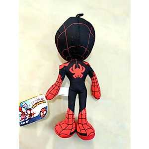 Spidey and His Amazing Friends Ghost Spider Miles Morales Plush Figure Marvel Toy Gift (Miles Morales)