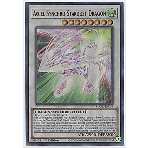 Accel Synchro Stardust Dragon - MAZE-EN019 - Ultra Rare - 1st Edition