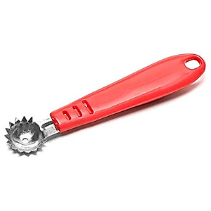 Tomato Corer, Red, 4.75 Inch