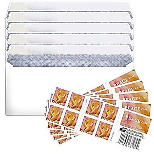 Business Envelopes come with 100pcs stamp